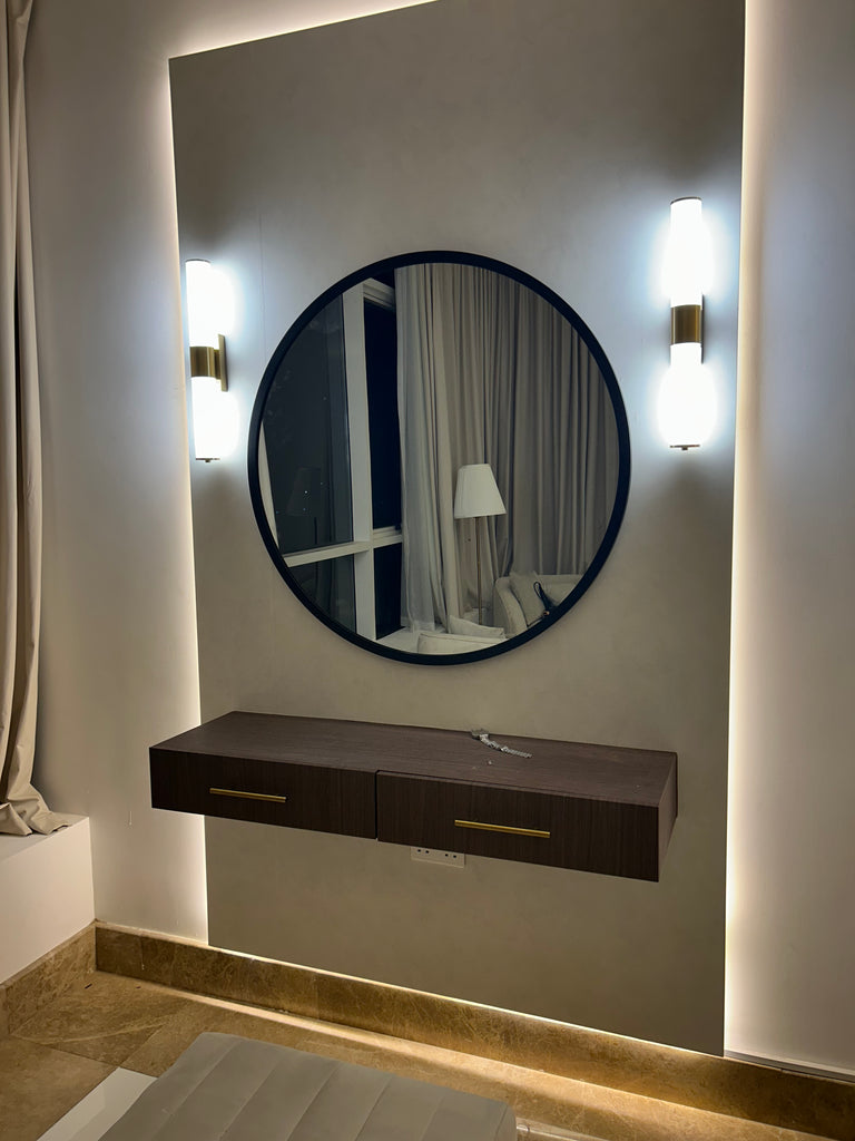 Classico Bedroom Dressing Table Feature Wall – Aslams Home
